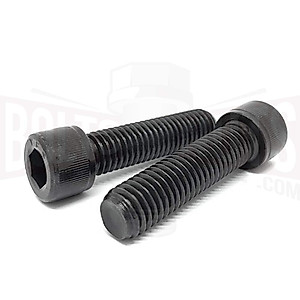 (50) #10-24 x 3/4" Allen Socket Head Cap Screws Alloy Bolts Black Oxide