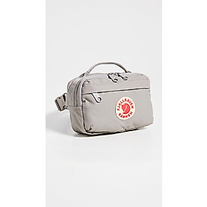 Fjallraven Women's Kanken Hip Pack, Fog, Grey, One Size