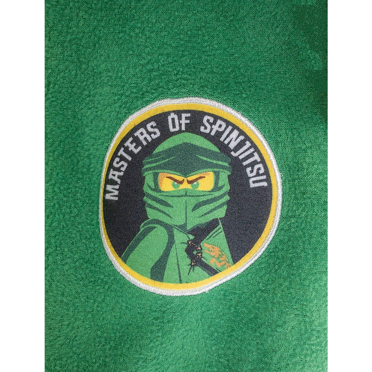 LEGO Ninjago Boy's Lloyd The Green Hooded Unionsuit, Green, Size 4/5