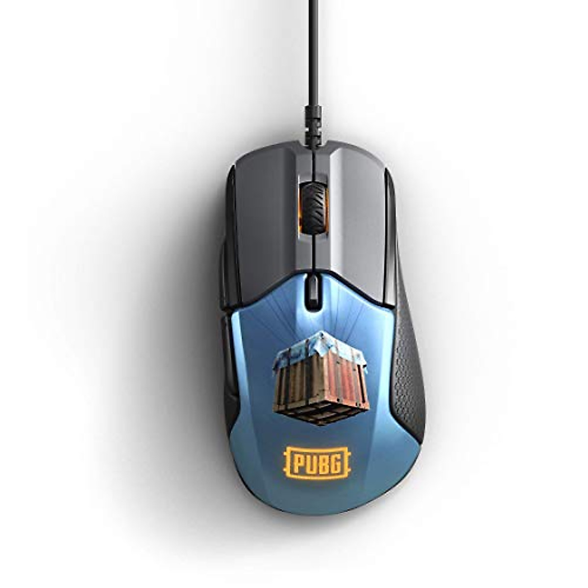 SteelSeries Rival 310 PUBG Edition Gaming Mouse - 12,000 CPI TrueMove3 Optical Sensor - Split-Trigger Buttons - RGB Lighting