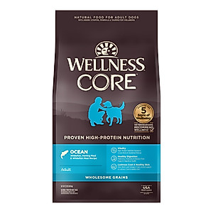 Wellness CORE Wholesome Grains Ocean Recipe, 22 Pound Bag