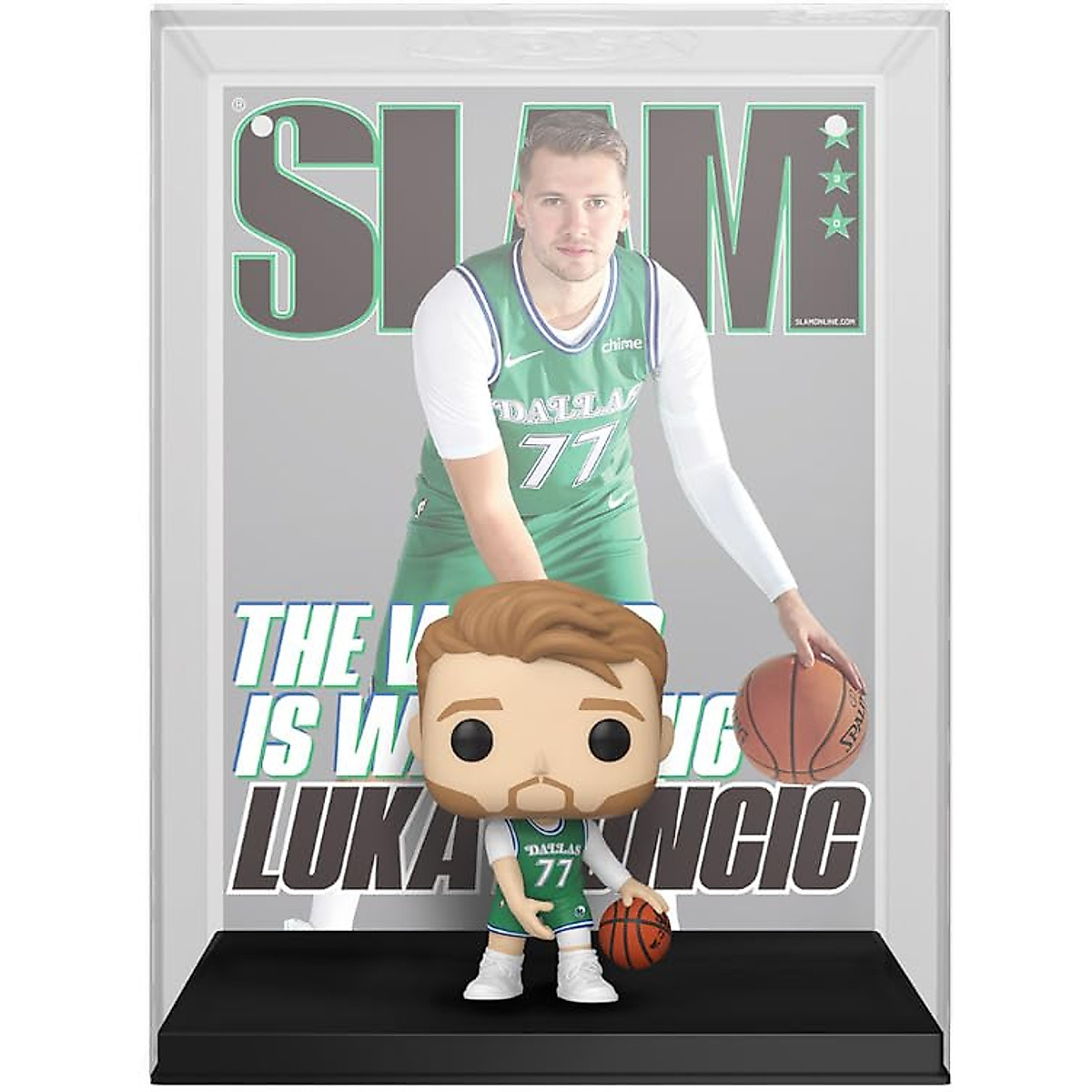 Funko POP! NBA Cover: Slam - Luka Doncic - Collectable Vinyl Figure - Gift Idea - Official Merchandise - for Kids & Adults - Sports Fans - Model Figure for Collectors and Display