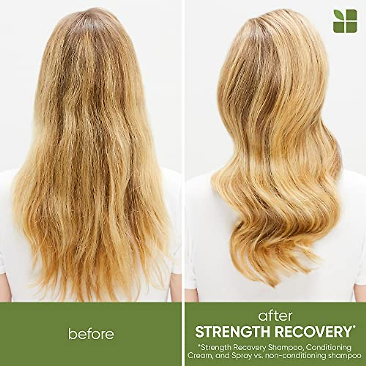 BIOLAGE Strength Recovery Shampoo | Gently Cleanses & Reduces Breakage | For Damaged & Sensitized Hair Types | Vegan | Cruelty-Free | Valentines Day Gift For Her