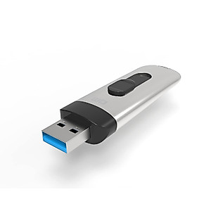 Dynon Metrics External SSD Flash Drive – External SSD Drive with Retractable USB-A Connectivity – Portable SSD for Travel, Office, Work from Home – Sleek and Durable Alloy SSD External Stick 256 GB