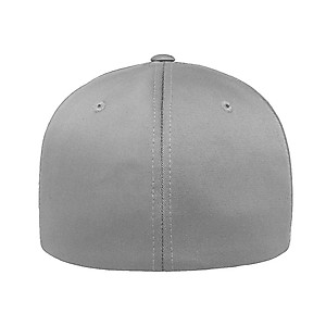 1983-88 Ford Thunderbird Outline Design Flexfit 6277 Athletic Baseball Fitted Hat Cap Grey L/XL