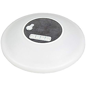 Poolmaster 54504 Portable Floating Waterproof Multi-Light Speaker with Call Functionality for Swimming Pool Party, Patio, Outdoor, Backyard, Multicolor