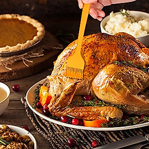 Lelefa 304-Stainless Steel Meat Injector with 3 Needles, 2-oz Capacity, Turkey Injector for BBQ Grill Smoker, Meat Injector Syringe with Paper User Manual