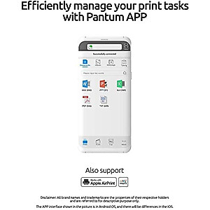 Laser Printer with WiFi Wireless NFC Duplex Two-Sided Black and White Monochrome Printing for Home Office School Student (35PPM, L2350DW-W2U36A)