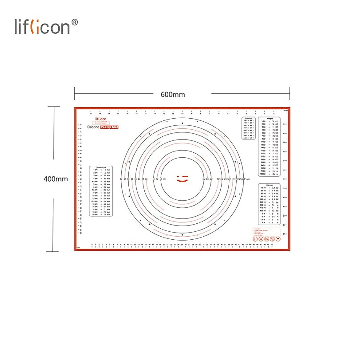 Liflicon pastry mat
