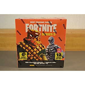 2021 Panini Fortnite Series 3 Mega Box 12 Packs