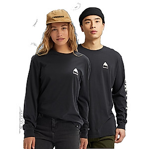 Burton Men's Elite Long Sleeve T-Shirt, True Black, XL