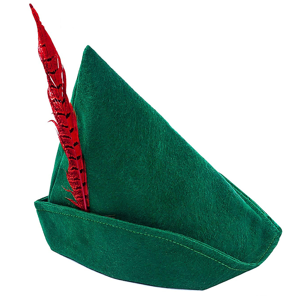 Tigerdoe Alpine Hat - German Hats with Feather - Green Tyrolean Hat - Bavarian Hat - Costume Hats (Alpine Hat)