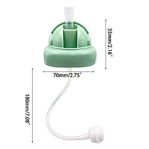 Bottle Replaceable Accessories Straw Lid Feeding Bottle Convert Cover for Hegen Nursing Bottle Square Bottle Part Baby Bottle Accessories for Newborn
