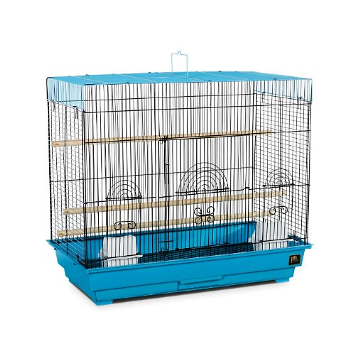 Prevue Hendryx Flight Cage, Blue and Black