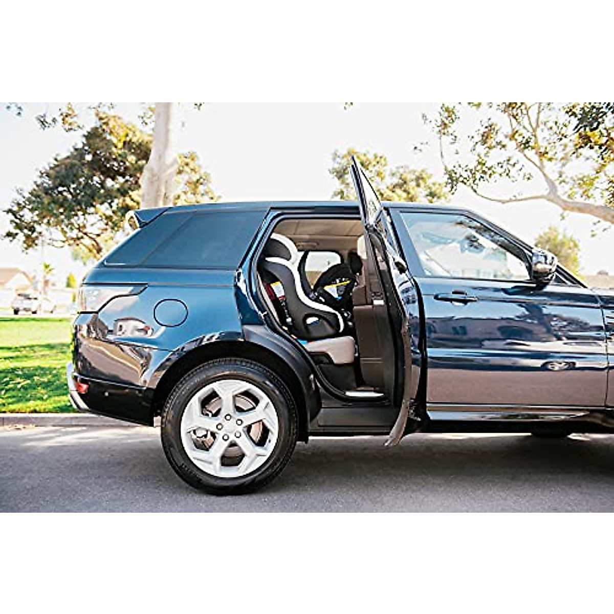 Clek Foonf Convertible Car Seat with Adjustable Headrest, Reclining Design, Latch System, and Flame-Retardant-Free (Marshmallow)