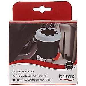 Britax Child Cup Holder for Britax Convertible Car Seats - Dishwasher Safe, Black
