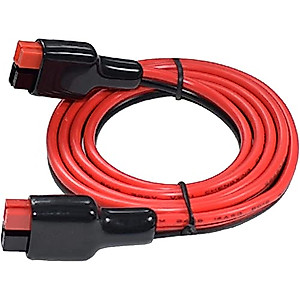 LIXINTIAN 45A Battery Adapter Cable, 14AWG for GZ Yeti /G500 Solar Generator Power Inverter and for Renogy,Boulder 200 Solar Panels(6.5ft/2m)