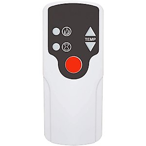 Replacement for Twin Star Fireplace Remote Control for 18EF033FGL 23EF033FGL 25EF033FGL 26EF033FGL 28EF033FGL 32EF033FGL 33EF033FGL 18EF033FSL 23EF033FSL 25EF033FSL 26EF033FSL 28EF033FSL 32EF033FSL