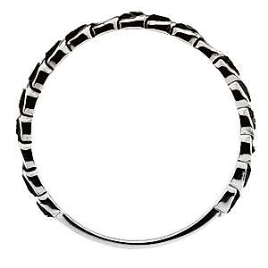 Bonyak Jewelry To Jesus Through Mary Total Consecration Ring in Sterling Silver - Size 7