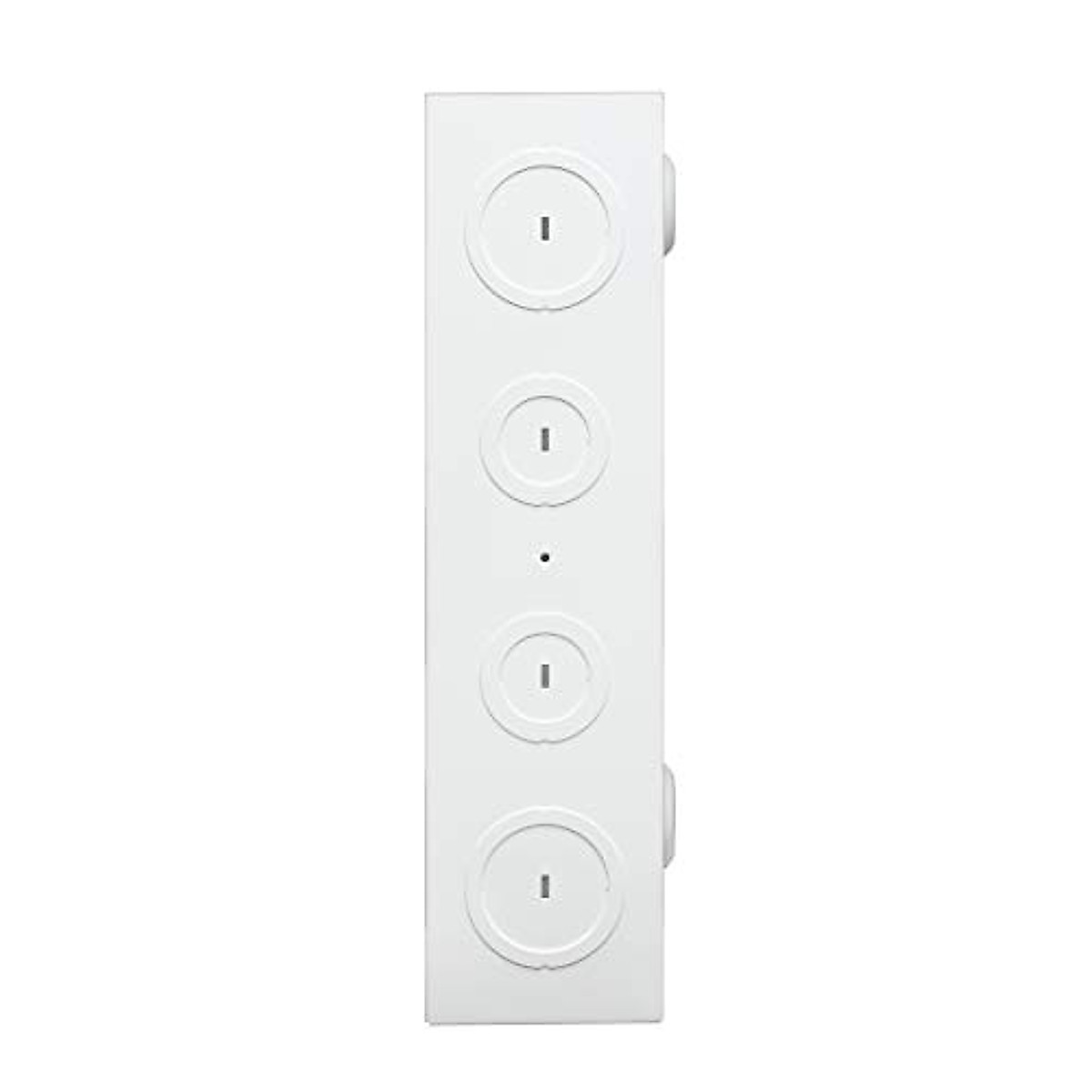 Leviton 47605-28W SMC Structured Media Enclosure with Cover, 28-Inch, White & 47615-NYL Push-Lock Pins for Structured Media Centers, Bag of 20