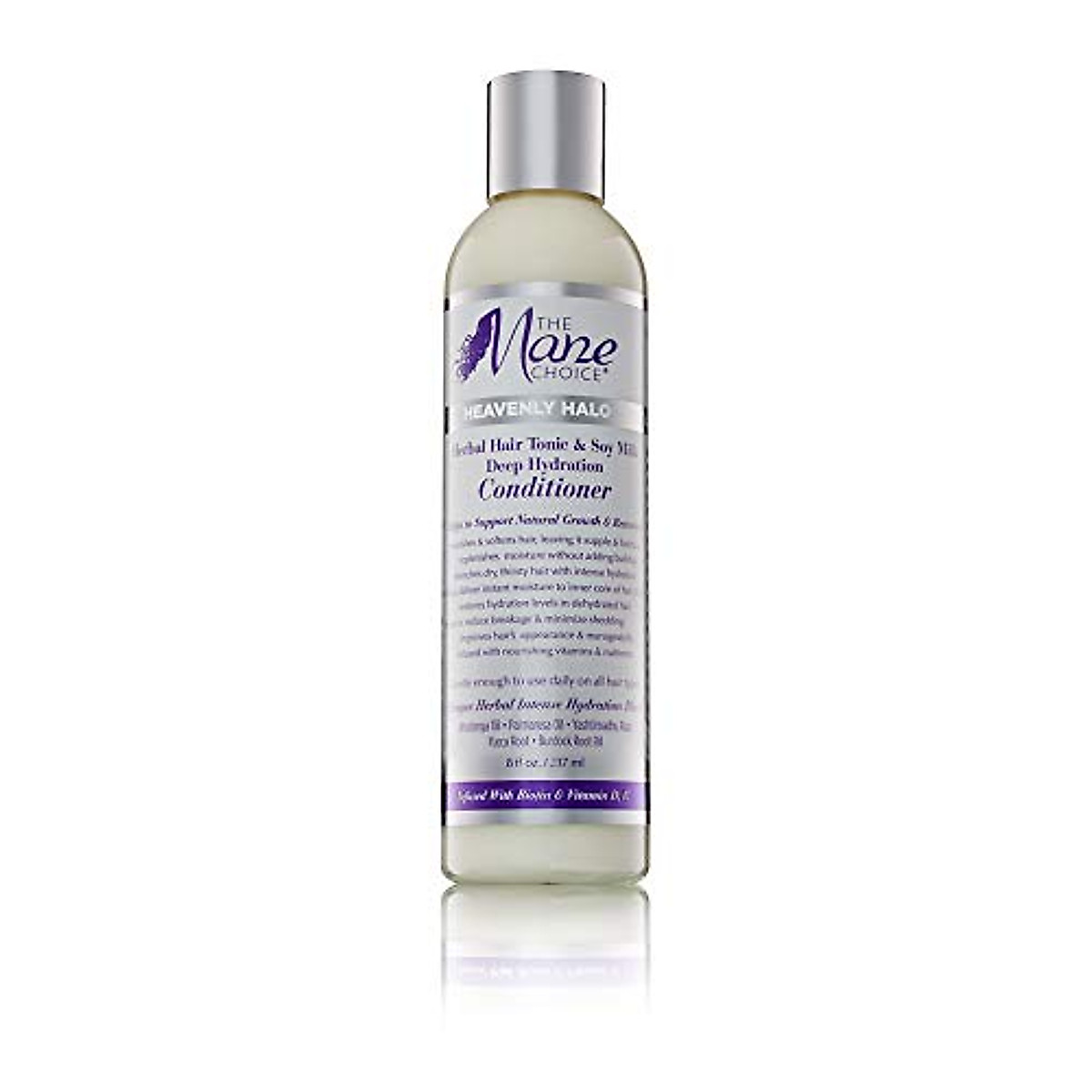 The Mane Choice Heavenly Halo Herbal Hair Tonic & Soy Milk Deep Hydration Conditioner, 8 Ounce