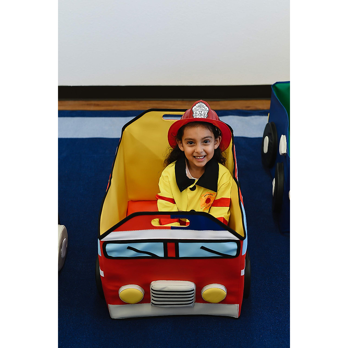 ECR4Kids SoftZone My Safe Space Toy School Bus for Kids