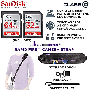 Tamron 35-150mm f/2-2.8 Di III VXD Lens for Sony E Mount with Altura Photo Complete Accessory and Travel Bundle