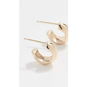 Zoe Chicco Women's 14k Gold Huggie Hoop Earrings, Yellow Gold, One Size