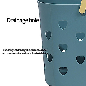 Shower Caddy Portable for College Dorm Room, Portable Shower Tote, Large Capacity Shower Organizer Basket with 2 Handle, Multifunctional Storage Basket, for Home Laundry Dorm