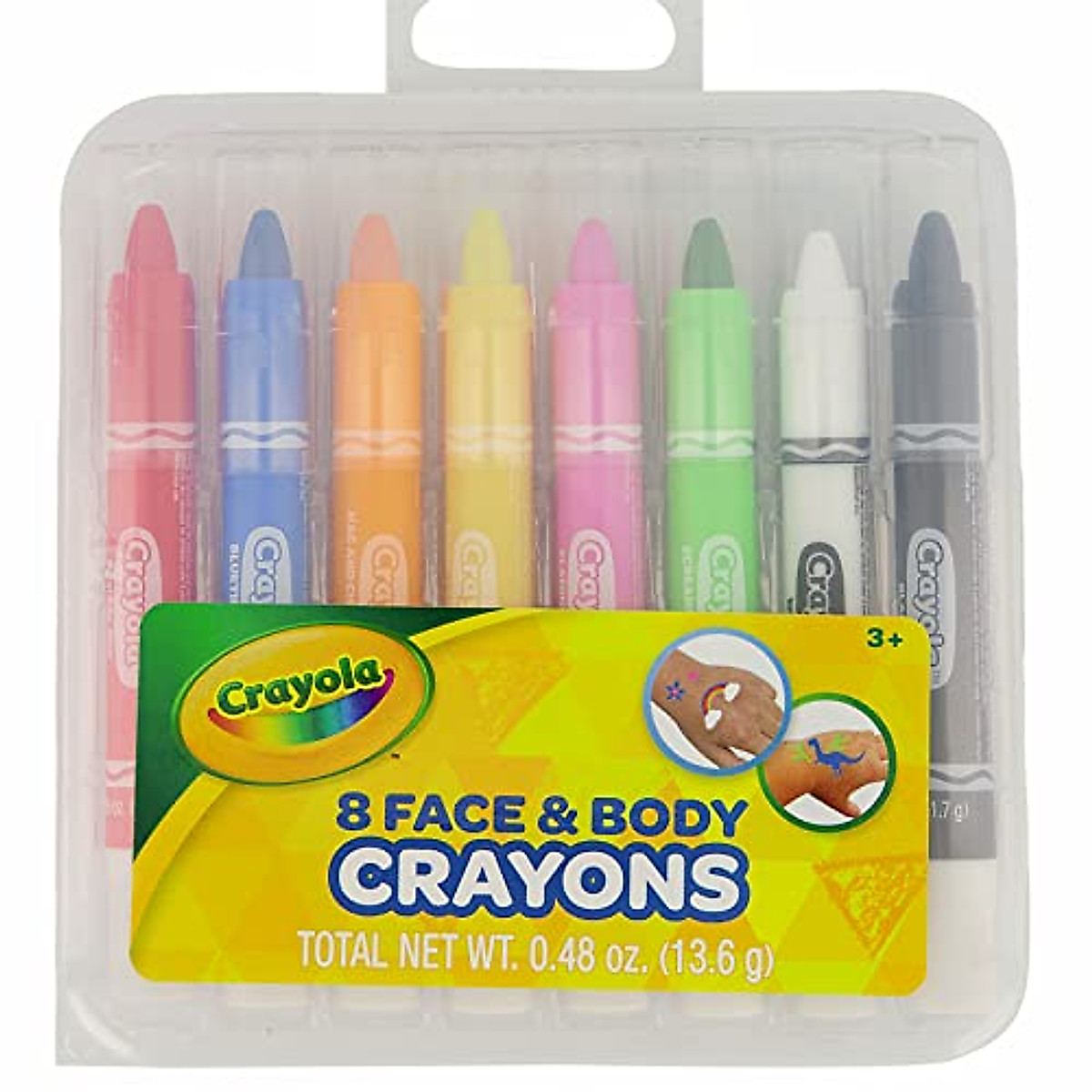 Crayola Face & Body Paint Crayons for Kids and Costumes