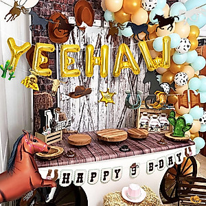 Yee Haw Balloons Yee Haw Western Party Yee Haw Party Sign Decoration Western Cowboy Yee Haw Banner Party Decorations Cowgirl Birthday Decoration Cowboy Bachelorette Decoration