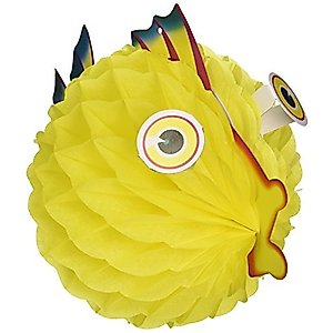 Tissue Bubble Fish (asstd colors) Party Accessory (1 count) (1/Pkg)
