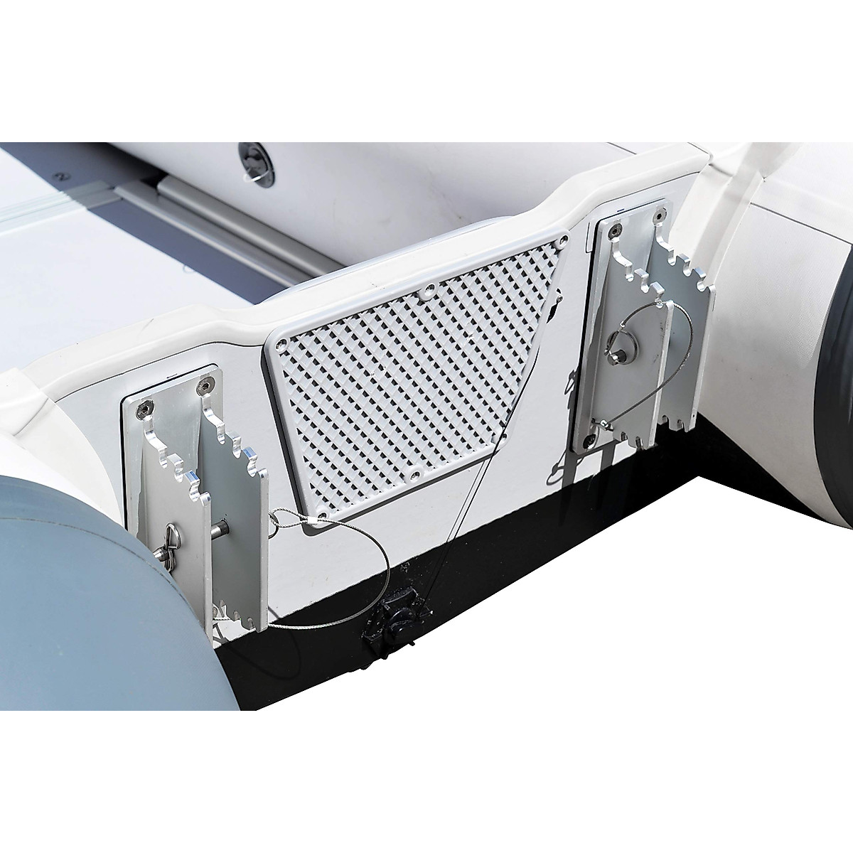 Newport Inflatable Boat Removable Transom Launch Wheels - Fits Any Transom Boat!