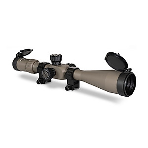 Monstrum G3 6-24x50 FFP Rifle Scope | Flat Dark Earth | Monstrum Rifle Scope Level Bubble | 30 mm Diameter | Bundle