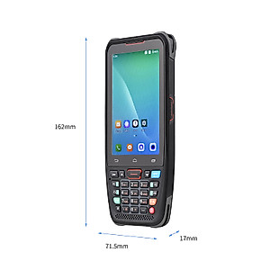 Pda Terminal,HXBER Handheld POS Android 10.0 PDA Terminal 1D/2D/QR Barcode Scanner Support 2/3/4G WiFi BT Communication with 4.0 Inch Touchscreen for Supermarket Restaurant Warehouse Retail Inventory