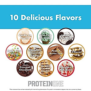 NutraOne ProteinOne Whey Protein Promote Recovery and Build Muscle with a Protein Shake Powder for Men & Women (Caramel Cookie Crunch, 2 LB)