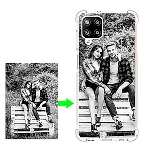 GEAPRIE Customized Photo Design Your Own Personalized Picture Custom Phone Case Cover Compatible with Samsung Galaxy A01 A03 A04 A10e A11 A12 A13 A14 A15 A21S A23 A24 A25 A33 A42 A53 A71 4G A73 5G