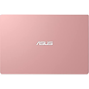 2022 ASUS 14" Thin Light Business Student Laptop Computer, Intel Celeron N4020 Processor, 4GB DDR4 RAM, 320 GB Storage, 12Hours Battery, Webcam, Zoom Meeting, Win11 + 1 Year Office 365, Rose Gold