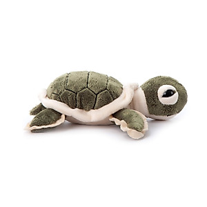 The Petting Zoo, Hatchling Sea Turtle Stuffed Animal, Gifts for Kids, Baby Sea Turtle Plush Toy 9 inches