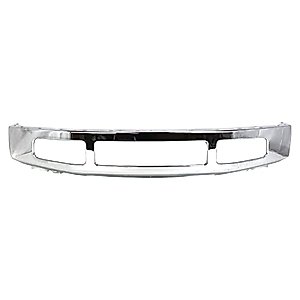 CPP Chrome Steel Front Bumper for 2008-2010 Ford F-250 SD, F-350 SD - FO1002406