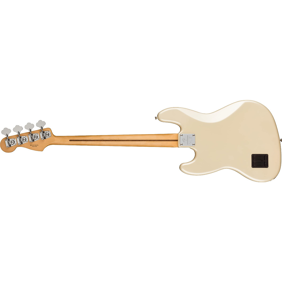 Fender Player Plus Jazz Bass, Olympic Pearl, Maple Fingerboard