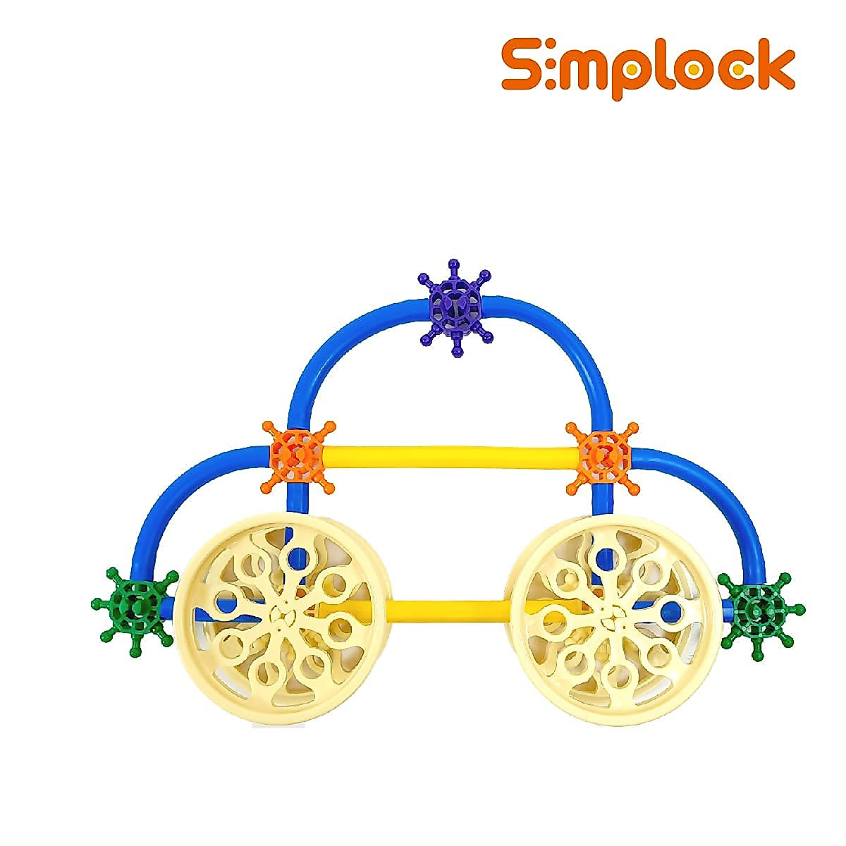 SIMPLOCK KIDS200 Educational Toys for Kids Building Toys Creative Toys Kit Gift Set for Preschool Kindergarten Elementary School Group Activity Teaching Aid Education Method