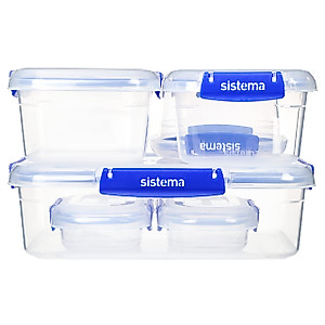Sistema Lunchbox-881762 Lunchbox, 400ml, Transparent