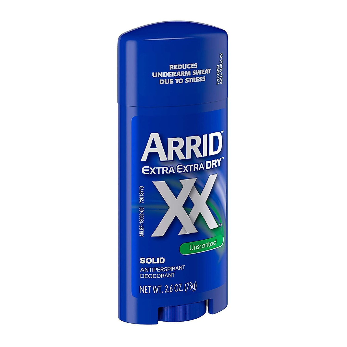 Arrid XX Solid Antiperspirant & Deodorant, Unscented, 2.6 Ounce (Pack of 2)