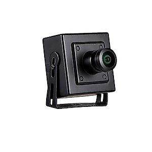 REVODATA 5MP POE Mini IP Fisheye Camera,Fisheye 1.44mm Lens (175° FOV) Wide Angle Small Indoor Security Camera, P2P CCTV Video Camera poe IP H.265 Motion Detection/APP (I706-4-P-HS)
