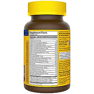 Nature Made Postnatal Multivitamin + DHA 200 mg, Postnatal Vitamins for Breastfeeding Moms & Babies, Vitamins & Nutrients Include Iron, Vitamin D3, Calcium, Iodine and More, 60 Softgels