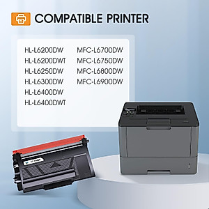 Cool Toner Compatible Toner Cartridge Replacement for Brother TN880 TN-880 TN 880 HL-L6200DW MFC-L6700DW MFC-L6800DW HL-L6200DWT HL-L6300DW MFC-L6900DW Super High Yield Printer Black Ink 4Pack