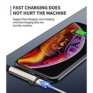 Headphone Adapter Lightning to 3.5mm AUX Audio Jack and Charger Extender Dongle Earphone Headset Splitter Compatible with iPhone 11 12 Mini pro max xs xr x se2 7 8 Plus for Ipad Air Y Cable Converter