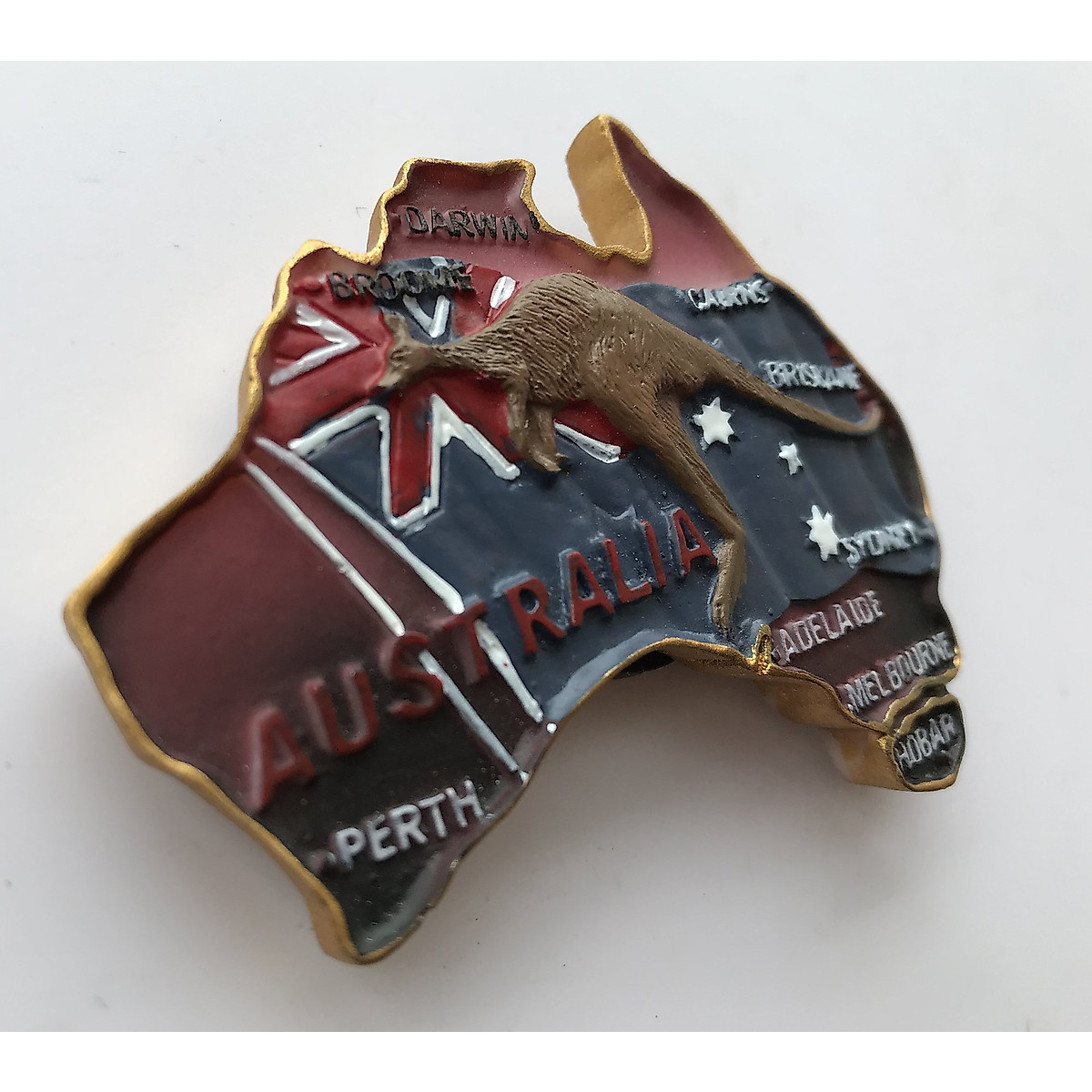 Australia Kangaroo 3D Refrigerator Magnet Travel Souvenirs Collection,Australia Fridge Magnet Home and Kitchen Decoration Magnetic Sticker