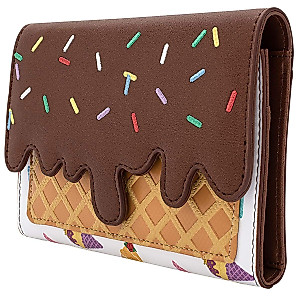 Loungefly Disney Princesses Ice Cream Die Cut Wallet